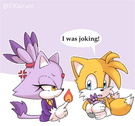Tails X Blaze