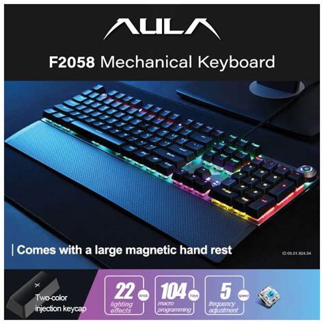 Aula F2058 Wired Black Keyboard Price In Bd Ryans