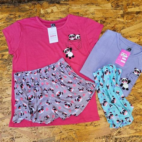 PIJAMA DE VERANO DAMA REMERA ESTAMPADO OSO LINEA JIZONE ART 3008