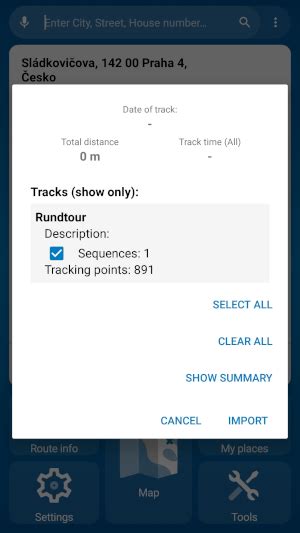 Import Of Gpx Tracks To Mapfactor Navigator Mapfactor Support