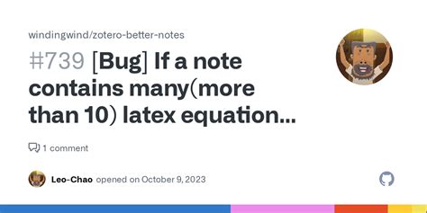 Bug If A Note Contains Manymore Than 10 Latex Equations The