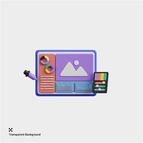 Premium PSD D Illustration Of Dynamic Color Grading Practices