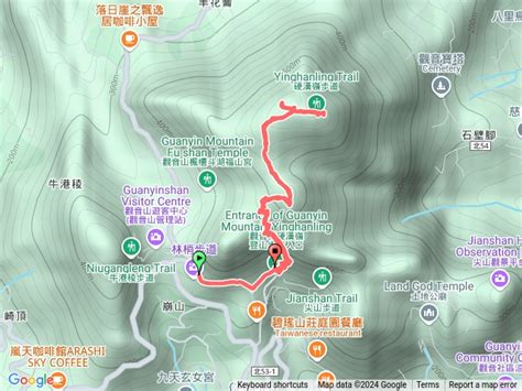 硬漢嶺 健行筆記