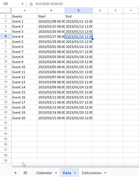 Creating A Custom Calendar Heat Map In Excel With My Own Data Rexcel