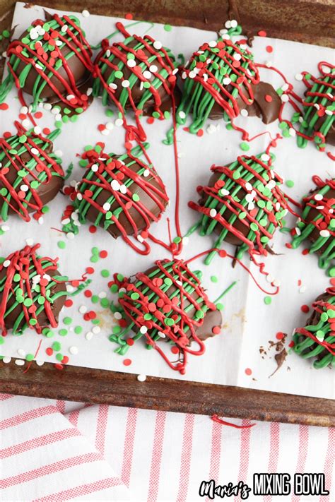 Christmas No Bake Cookie Dough Bites Marias Mixing Bowl