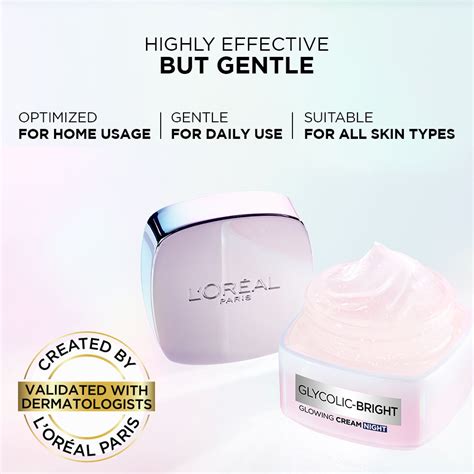 Loreal Paris Glycolic Bright Glowing Night Cream Buy Loreal Paris
