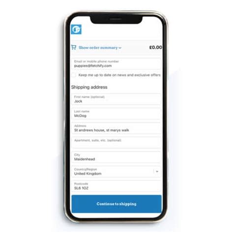 fetchify shopify address validation app