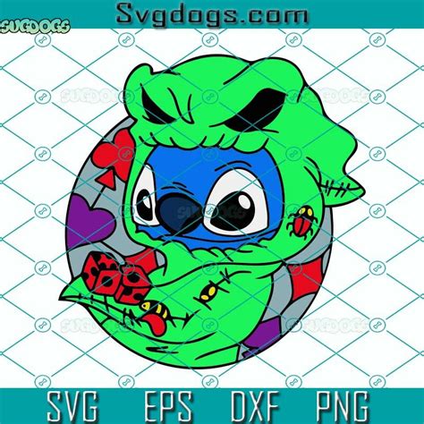Stitch Lilo Svg Funny Stitch Oogie Boogie Svg Halloween Stitch Boogie