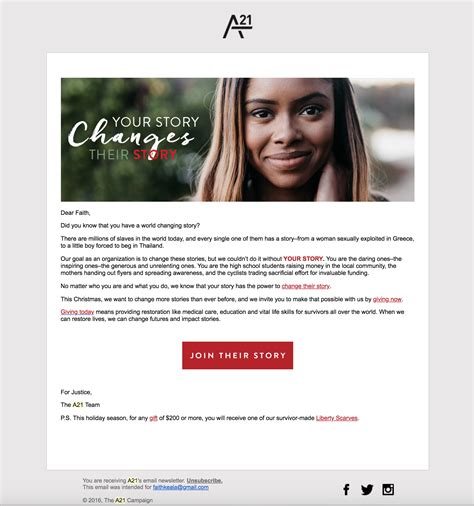 Email Content Faith Hark Graphic Design Marketing Strategy Creative Team Leadership