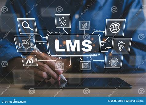 LMS Learning Management System For Lesson And Online Education