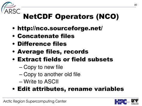 Ppt Netcdf And Self Describing Data Powerpoint Presentation Free