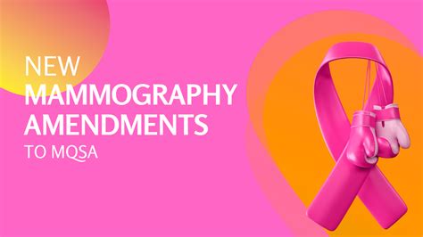 New Mammography Amendments To Mqsa Ahec Online Blog