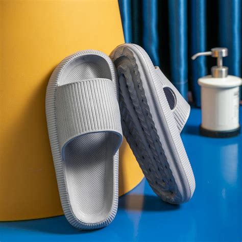 Extremely Comfy Cloud Slippers For Women And Men Shower Slippers Bat