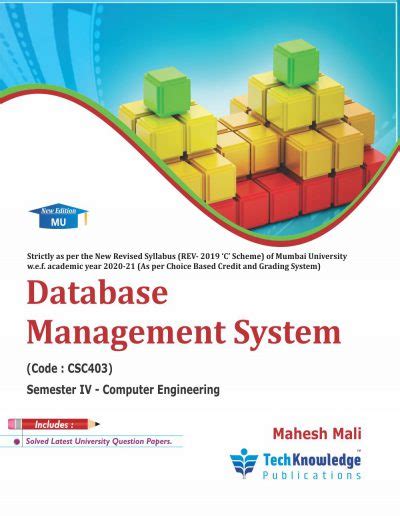 Techknowledge Database Management System By M Mali