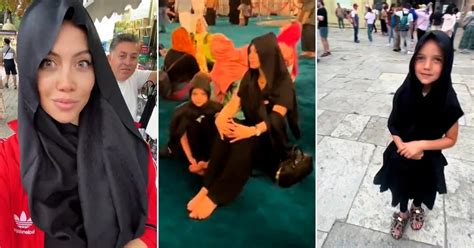 Wanda Nara Mostró Una Mezquita Desde Adentro La Experiencia Que Vivió