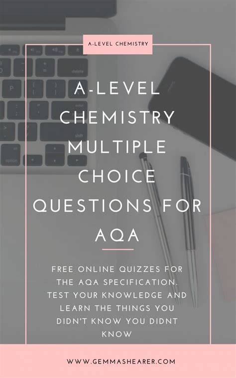 Master AQA A Level Chemistry With Multiple Choice Questions
