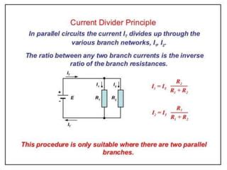 Current Divider Rule PPTX Physics Science