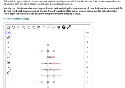 solved below is the open chain structure of the