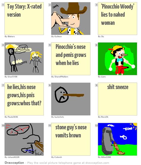 Toy Story X Rated Version Drawception