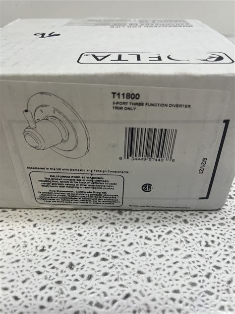 Delta T Three Function Diverter Valve Trim EBay