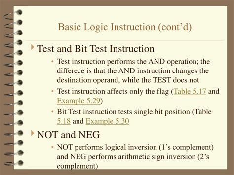 Ppt Arithmetic And Logic Instructions Powerpoint Presentation Free