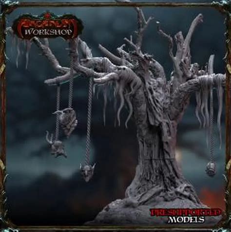 The Dark Tree 3d Print Model Free High Quality Models For Your