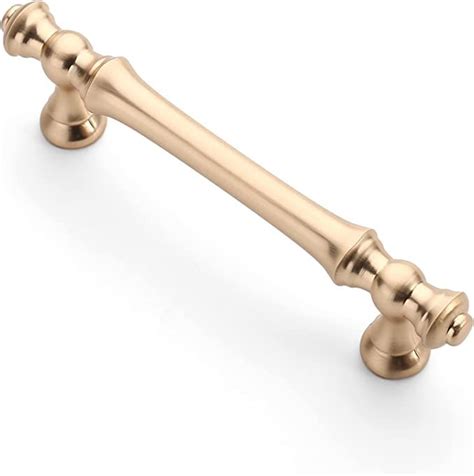 Asidrama 10 Pack 5 Inch128mm Brushed Brass Kitchen Cabinet Handles