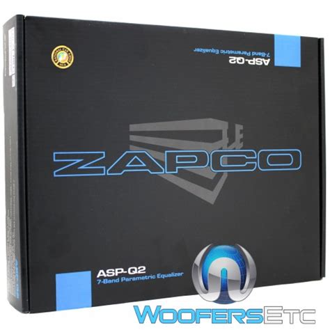 Zapco Asp Q2 7 Band Parametric Eqcrossover
