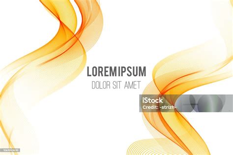 Elemen Desain Gelombang Warna Abstrak Ilustrasi Stok Unduh Gambar