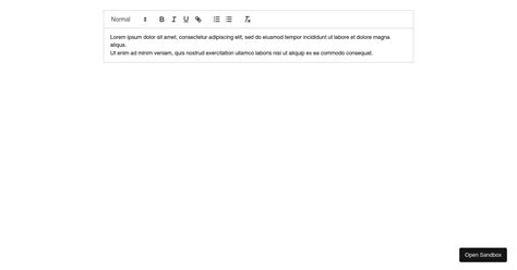 React Quill Line Break Fully Working Codesandbox