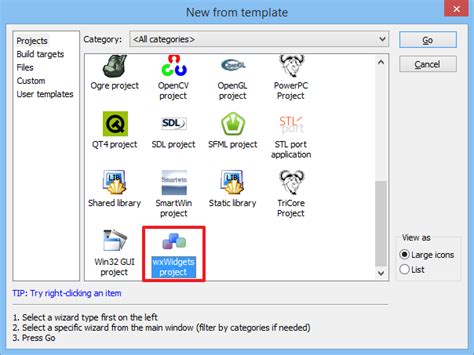 Компиляция библиотеки Wxwidgets в Codeblocks