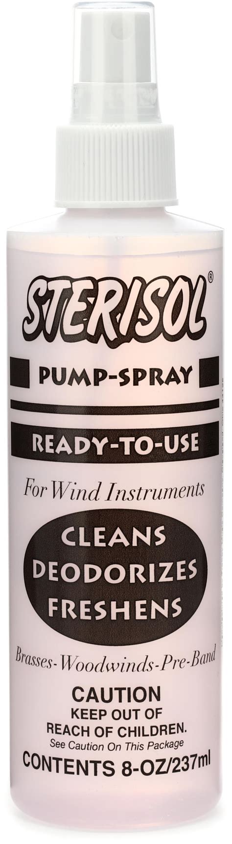 Sterisol 1885 Pump Spray Germicide Premixed 8 Oz Spray Bottle