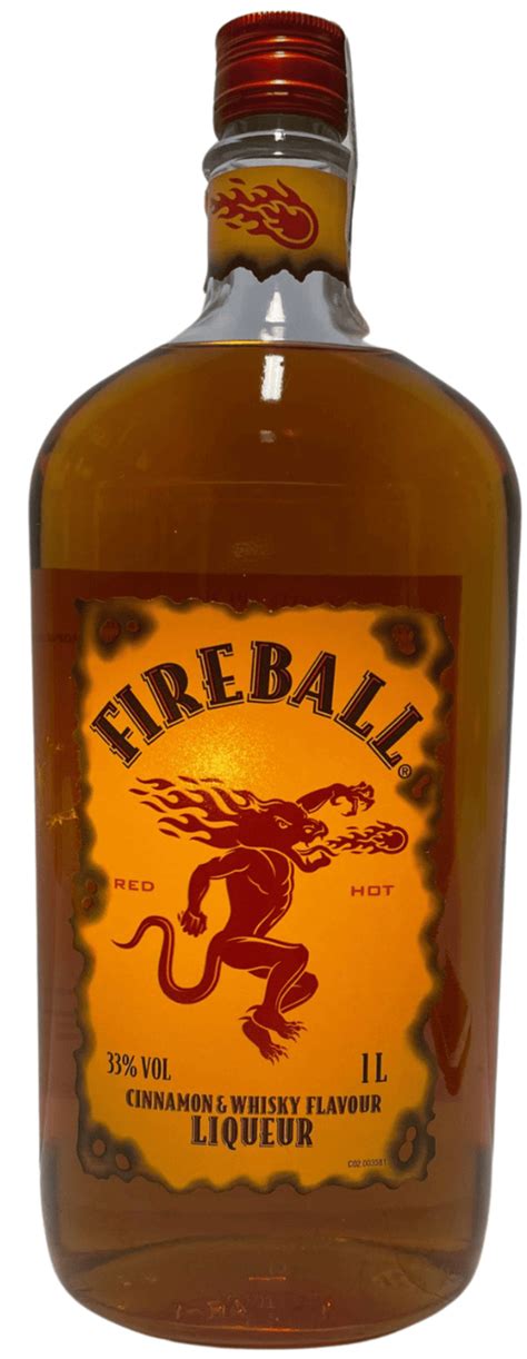 Fireball Cinnamon Whisky Liqueur Dunderstore Alkohole Online