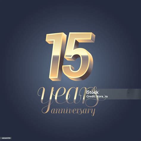 15 周年向量圖示向量圖形及更多15號圖片 15號 Jubilee Year 事件 Istock