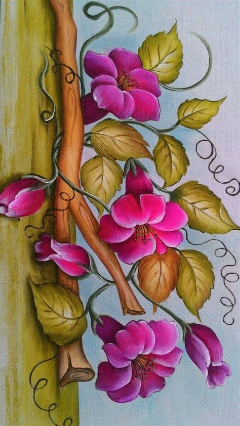 Pin By Mar Téllez On Pintura Flower Art Flower Drawing Flower Art