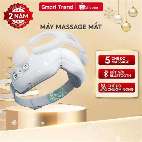 MÁy Massage MẮt Cao CẤp Smart Trend 5 ChẾ ĐỘ MÁt Xa TÚi KhÍ ChƯỜm NÓng