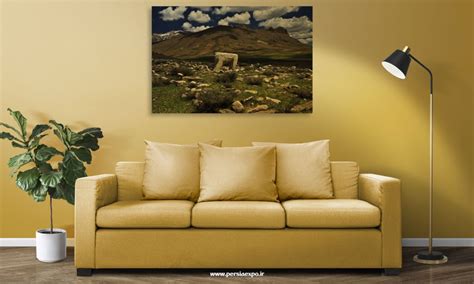 تابلو عکس شیر سنگی پرشیا اکسپو Persia Expo