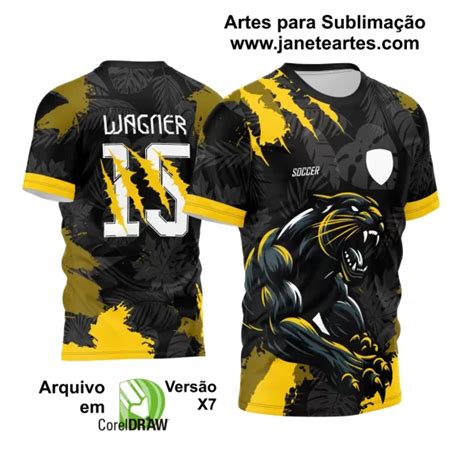 Arte Vetor Camisa Preta E Dourado Interclasse 2024 Jogos Internos