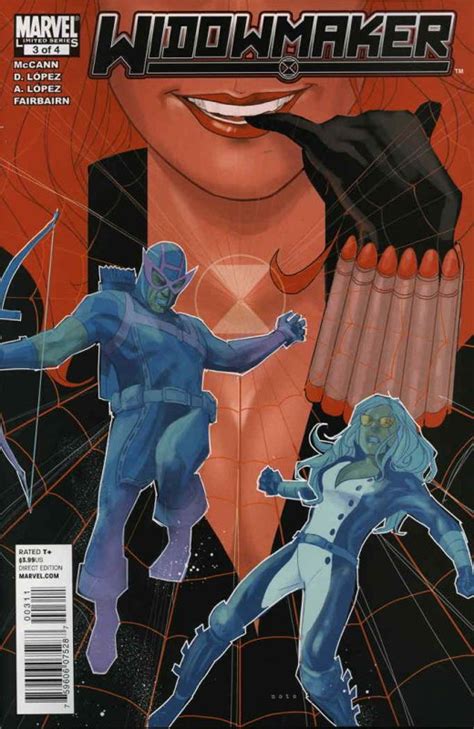 Widowmaker 3 Vfnm Marvel Hawkeye Black Widow Comic Books