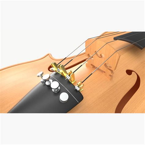Classic Adult Violin Light 3d Model Download Musical Instruments On