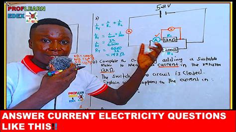 Igcse Edexcel Physics Paper 1 Current Electricity May June Exam Concept