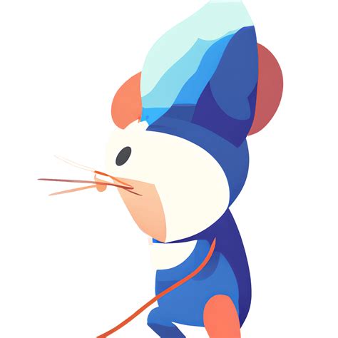 Chibi Mouse Graphic · Creative Fabrica