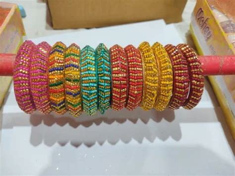 Red Fancy Glass Kada Bangles At Rs 30pair In Firozabad Id 2850403848391