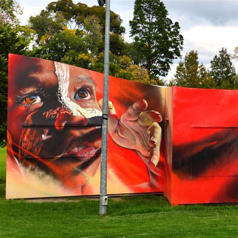 Adnate Mural At Sidney Myer Music Bowl
