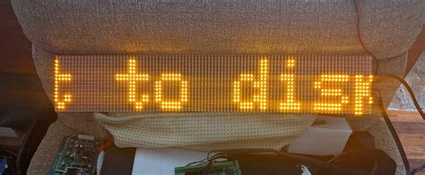 A Scrolling Message Display Using X LED Matrix Modules Adrians Electronics Blog