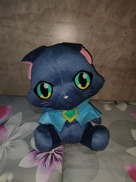 Anime Code Geass Black Cat Plush Toy Hobbies And Toys Toys And Games On Carousell