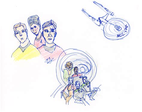 Star Trek Sketch By Adamtsc On Deviantart