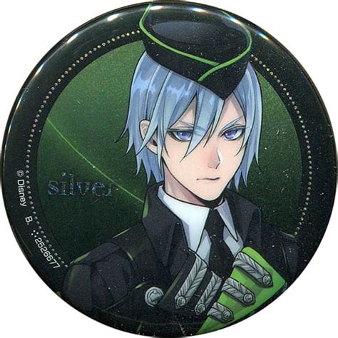 Silver 「 Disney Twisted Wonderland Capsule Metal Badge Vol 2
