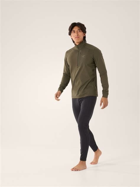 Rho Lt Zip Neck Mens Arcteryx
