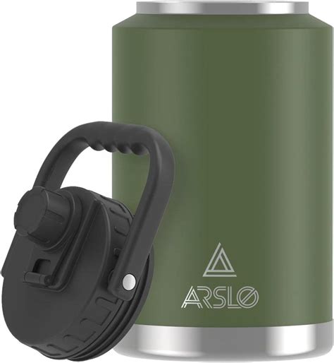 Amazon RTIC Gallon Outback Jug Stainless Steel Insulated Water Bottle With Lid And